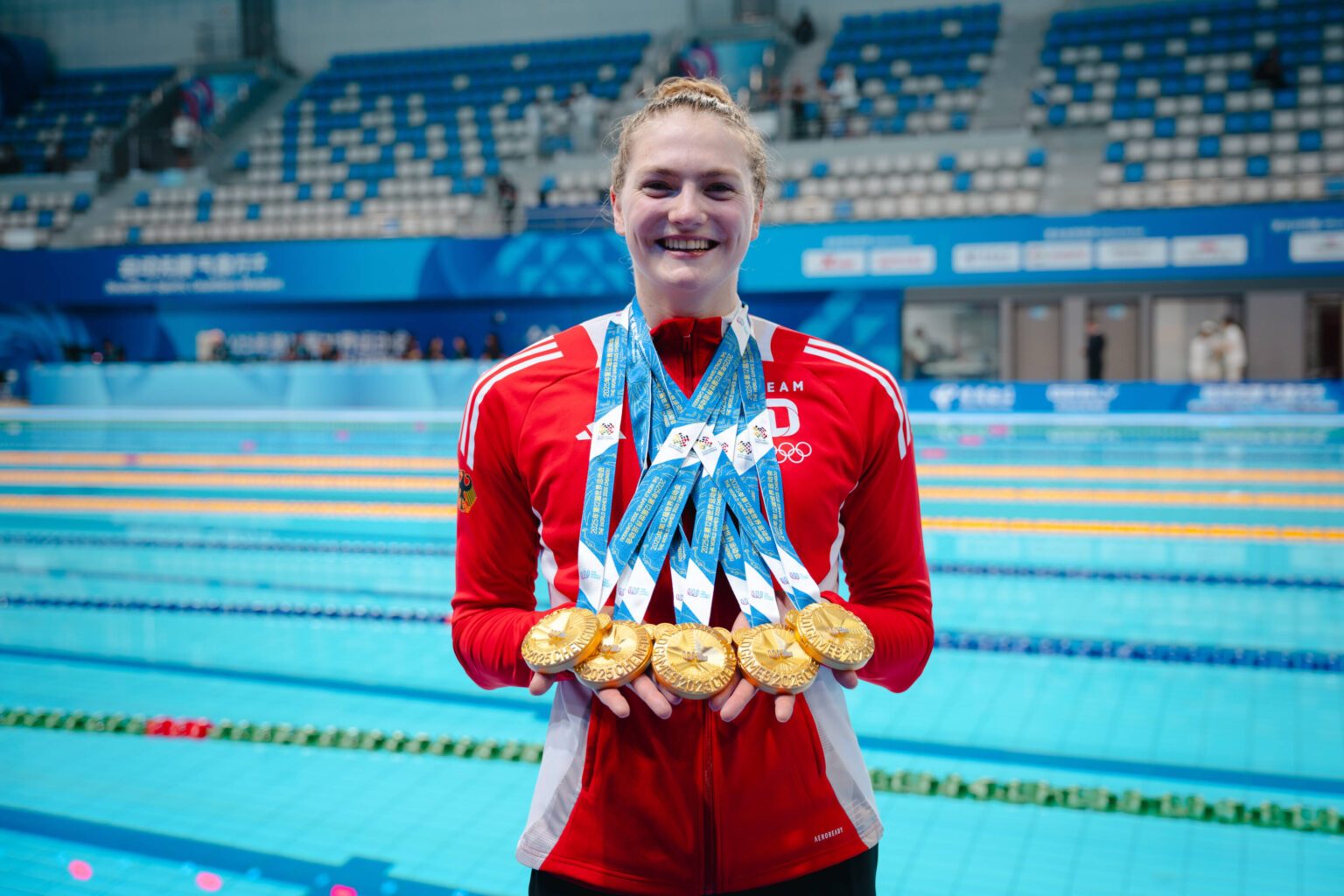 Fünfmal Gold und drei Weltrekorde für Nina Holt bei den World Games - Swim+More